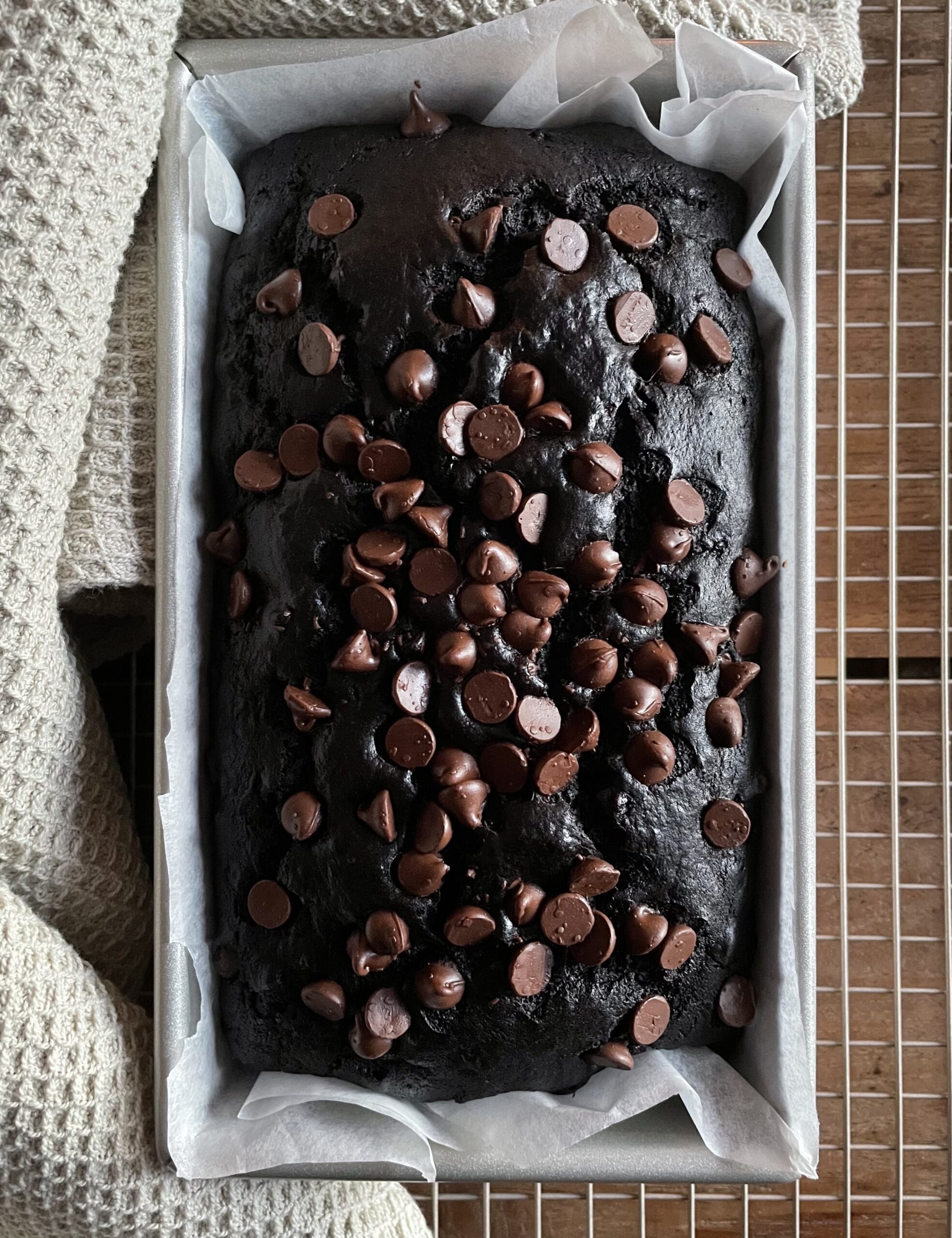 Double Chocolate Banana Bread